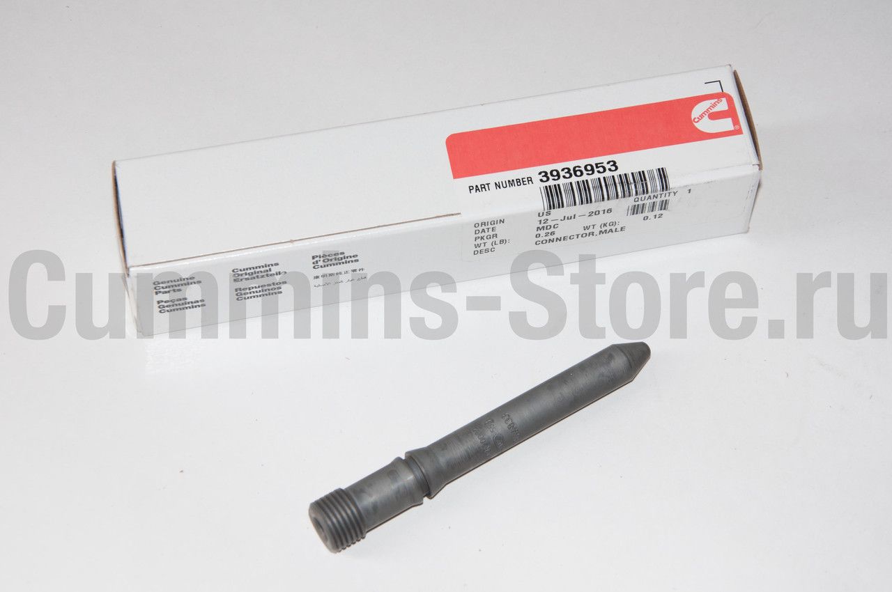3936953 3944833 3942192 Коннектор форсунки / Connector, Male: купить с ...